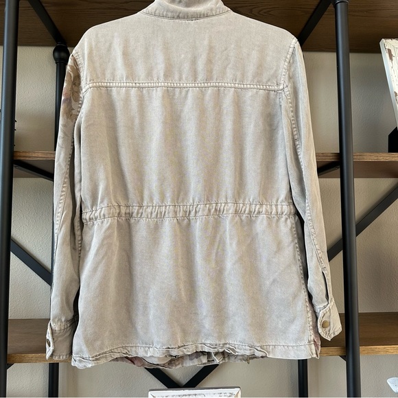 Sundance | Jackets & Coats | Sundance Rochelle Floral Taupe Jacket ...